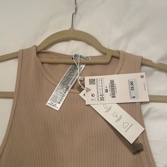 Zara | Tops | Nwt Zara Diamond Drop Crop Top | Poshmark